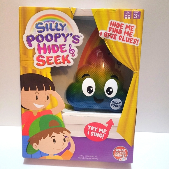 Toys | Silly Poopy Hide Seek What Do You Meme Kids Game New | Poshmark